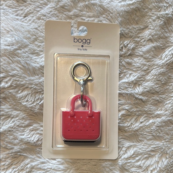 BOGG BAG | Accessories | Bogg Pink Tiny Tote Bag Keychain New In ...